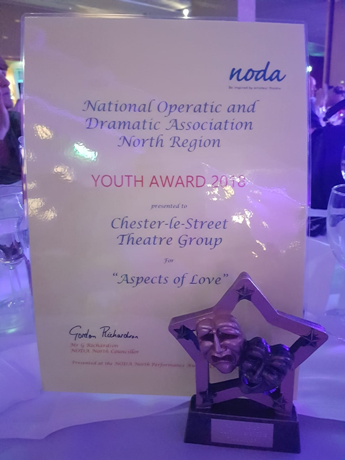 2018 NODA Awards – Chester-le-Street Theatre Group